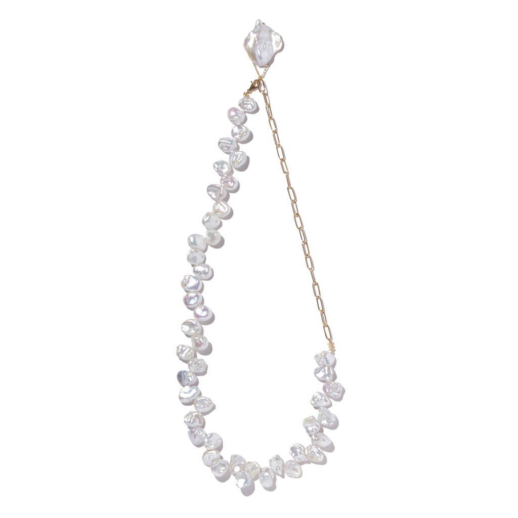 Pearl Duo Chain Necklace | MILAMORE USA